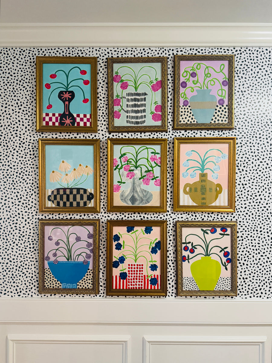 Southern Abstract Florals | Christine Mueller Art
